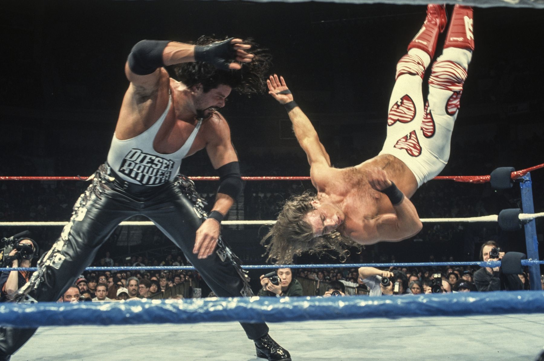 WrestleMania Moments - WM XI : Diesel défend son titre contre Shawn ...