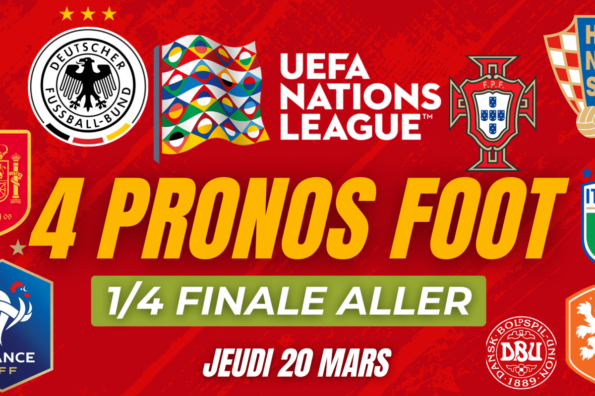 Pronostic Ligue des Nations (vidéo) : Croatie-France, Italie-Allemagne… Remportez 478€ avec ...