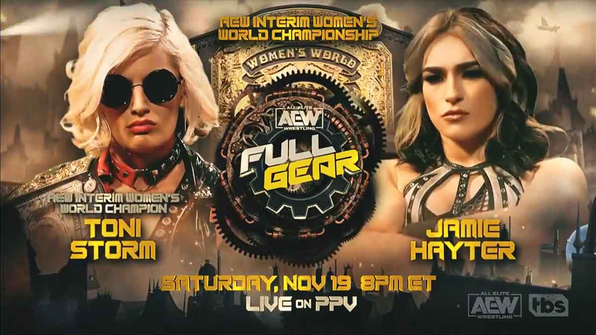 AEW : la carte de Full Gear 2022