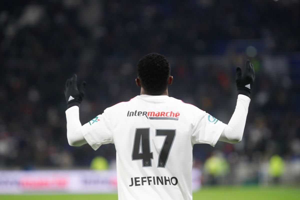 Jeffinho est de retour pour l'Olympique Lyonnais