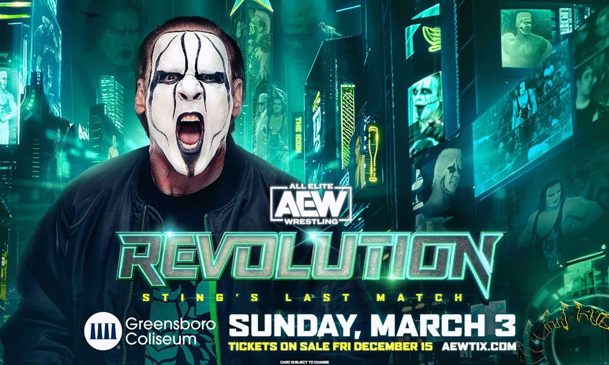 AEW Révolution : Sting, le crépuscule d'une icône