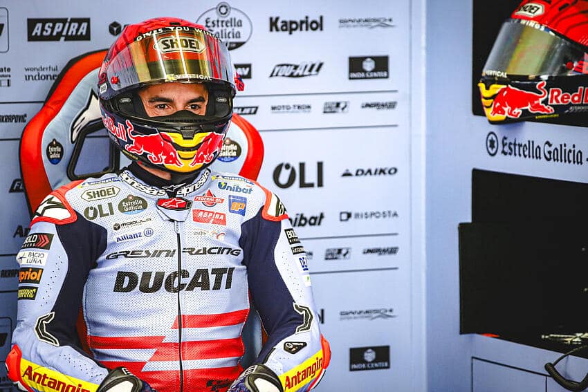 MotoGP : Marc Marquez savoure sa première pole position chez Ducati