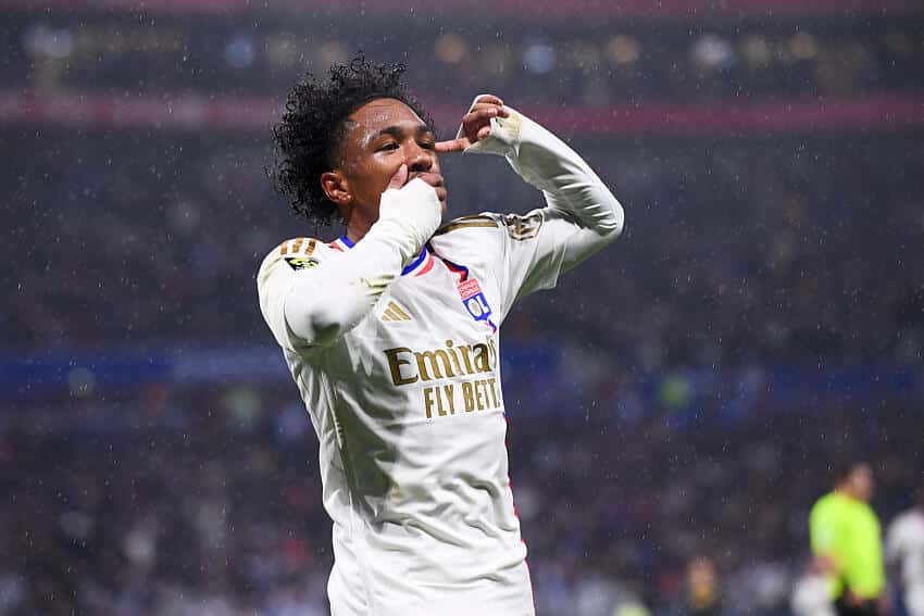 Une légende de l'OL sous le charme de Malick Fofana